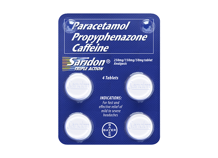 Saridon starts to release in 5 minutes